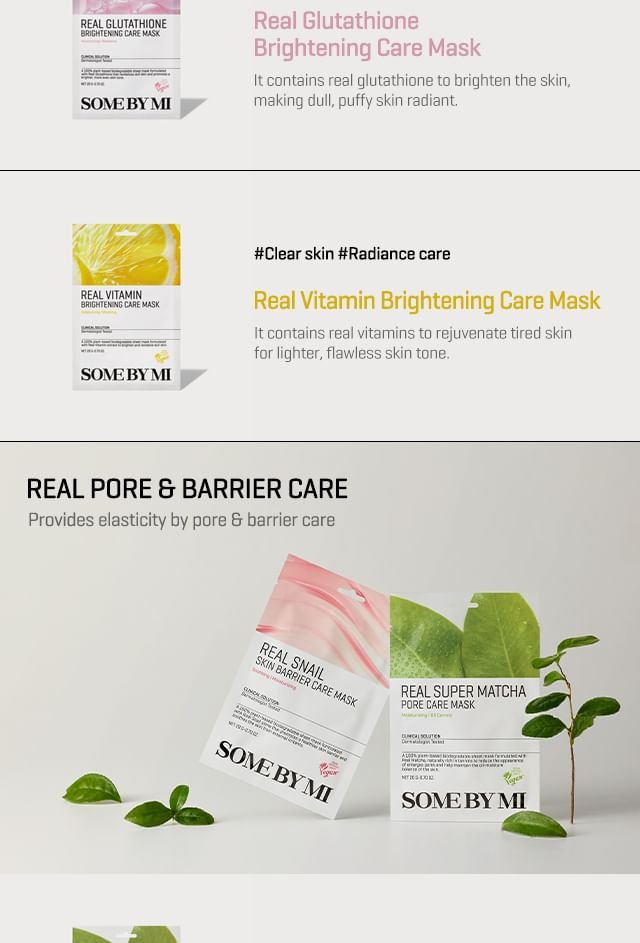 SOME BY MI Real Snail Skin Barrier Care Mask – Felky GT